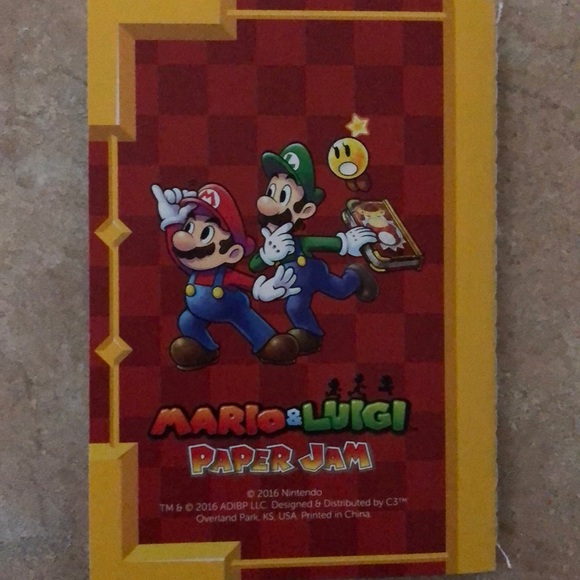 Nintendo | Other | Miniature Super Mario Luigi Nintendo Sticker Book ...